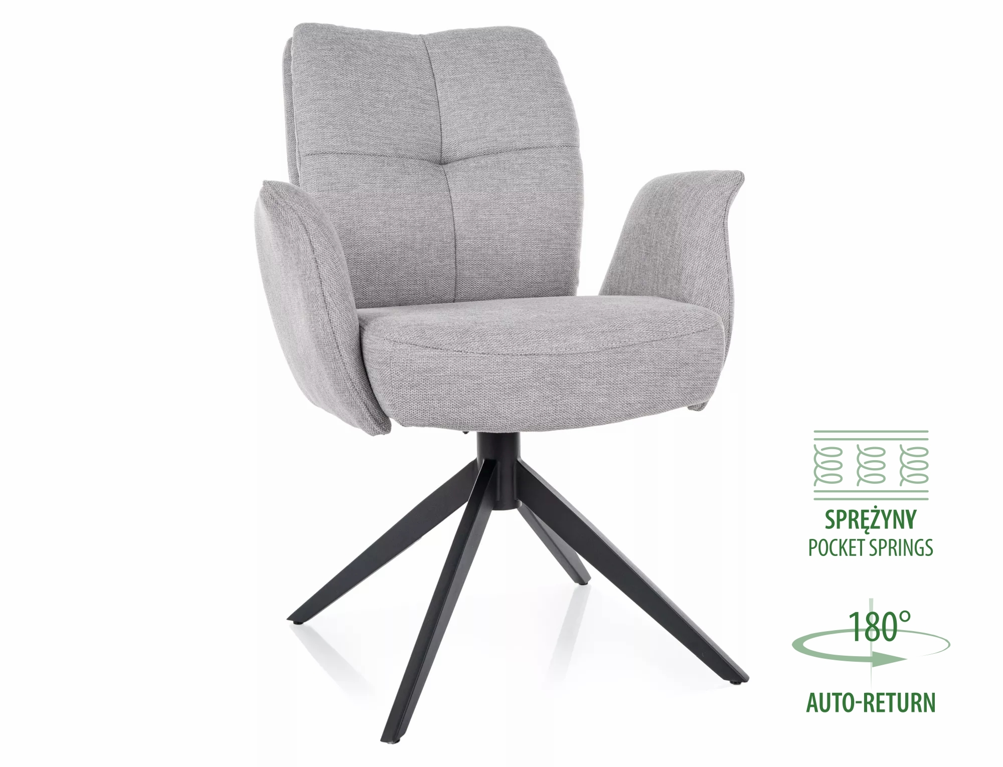 Krzesło Wing Brego - Signal Meble